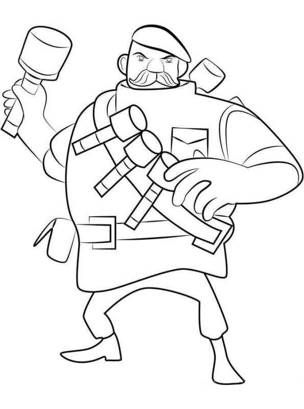 Coc Grand Warden Coloring Pages Coloring Pages
