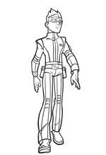 Kleurplaat Xavier Rox